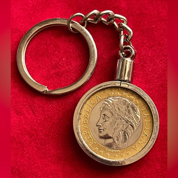 Accessories | Vintage Italian Coin Keychain | Poshmark
